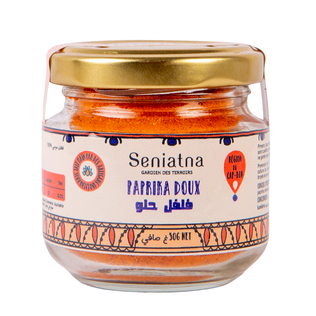 Paprika doux - 50G- فلفل حلو - Seniatna